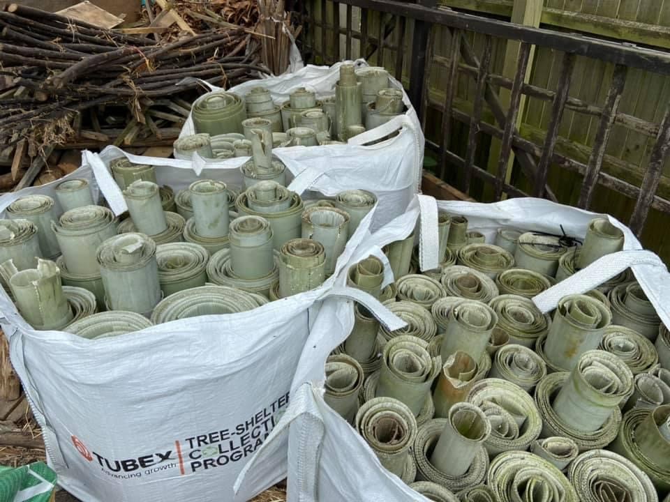 Tackling plastics in woodland creation – Forestry Commission